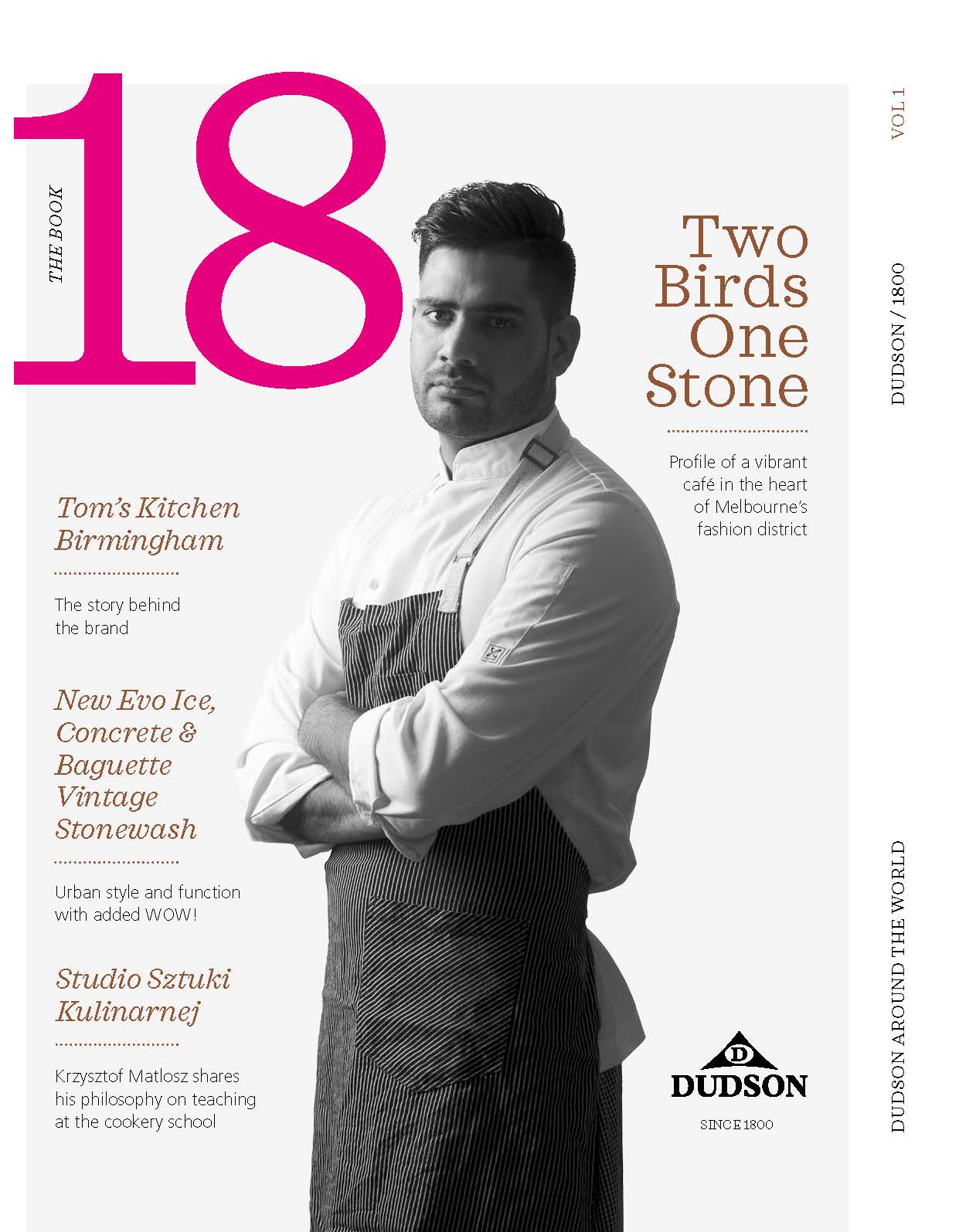Dudson 18 Magazine. Portfolio, copywriting. abc-copywriting